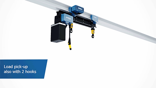 LDC-D & KLDC-D Double chain hoists | Demagcranes