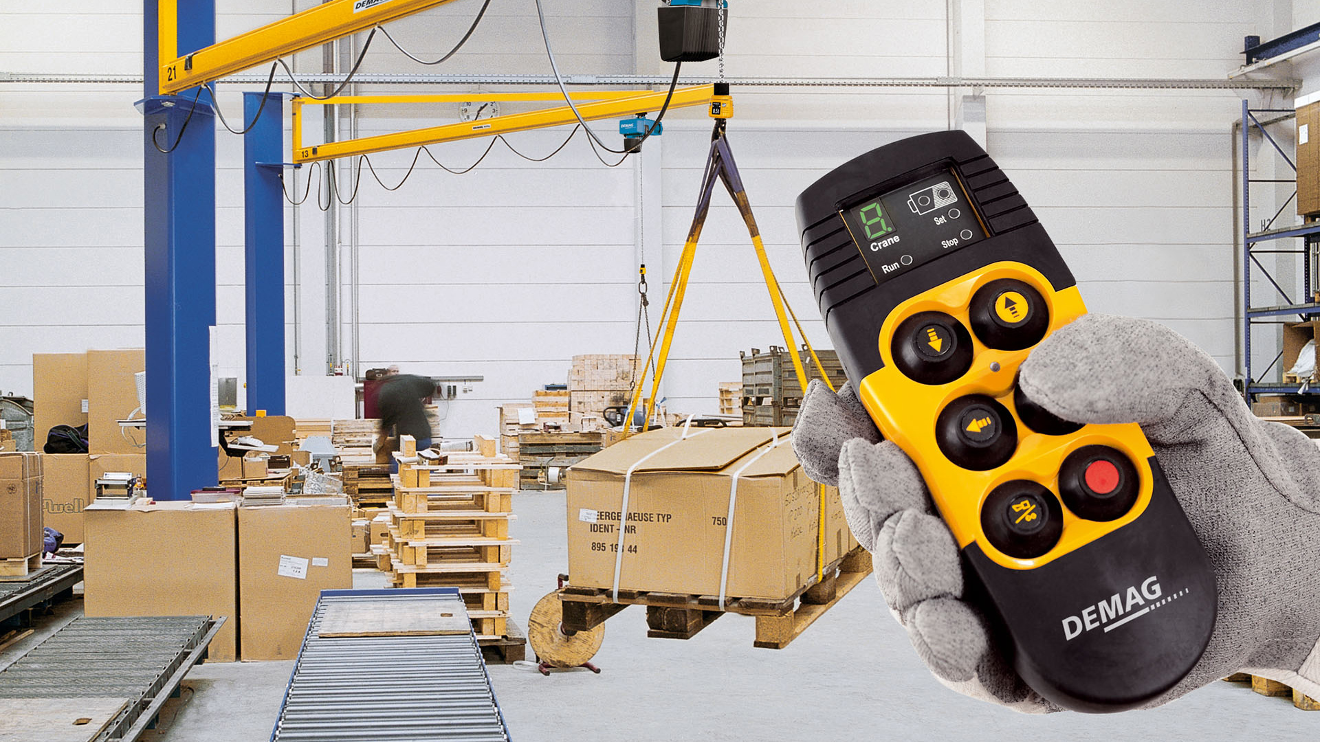 DRC-DC radio control system | Demagcranes