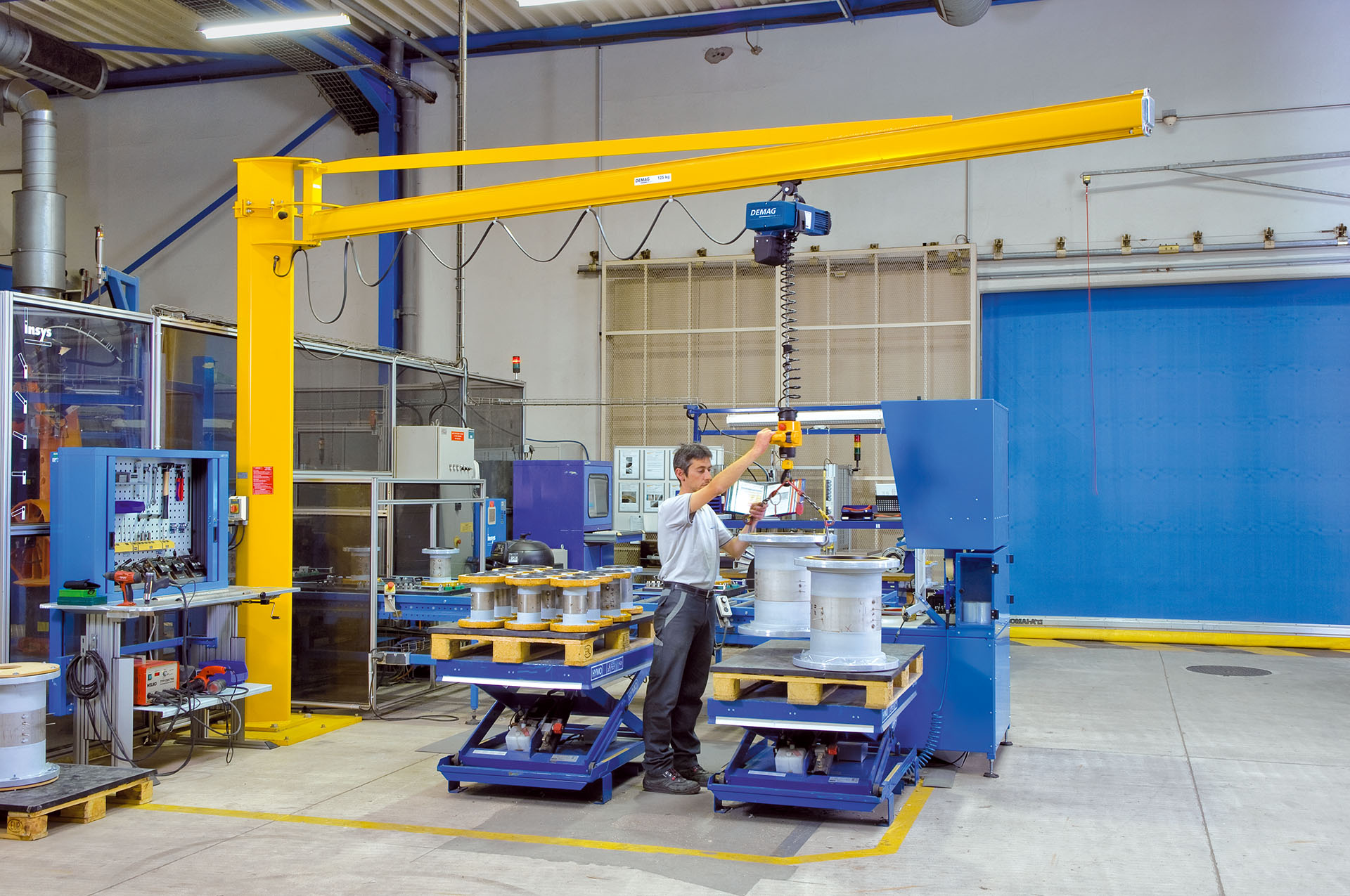 Slewing Jib Configurator per | Demagcranes