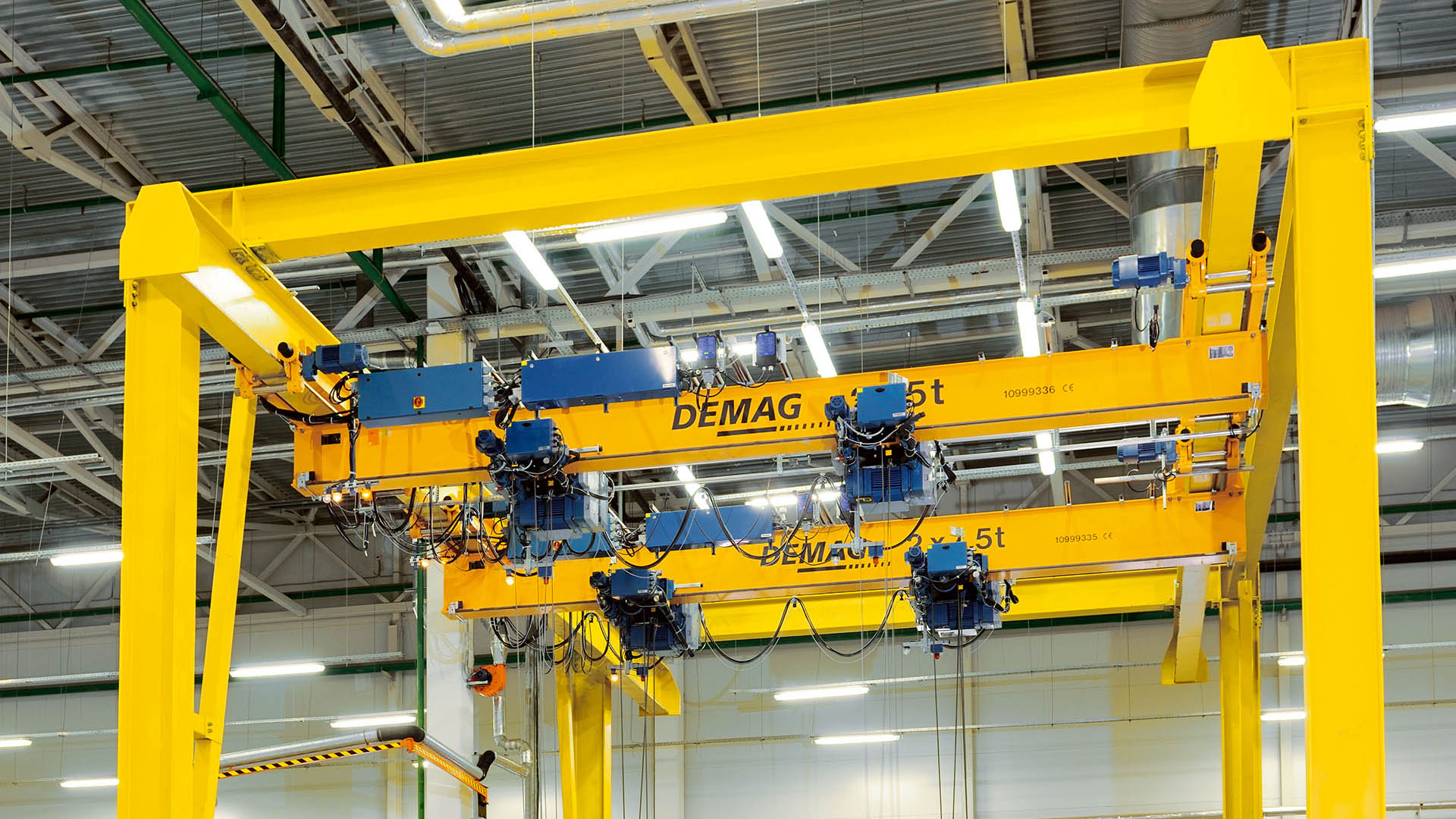 EKDE single-girder suspension cranes up to 16 tonnes | Demagcranes