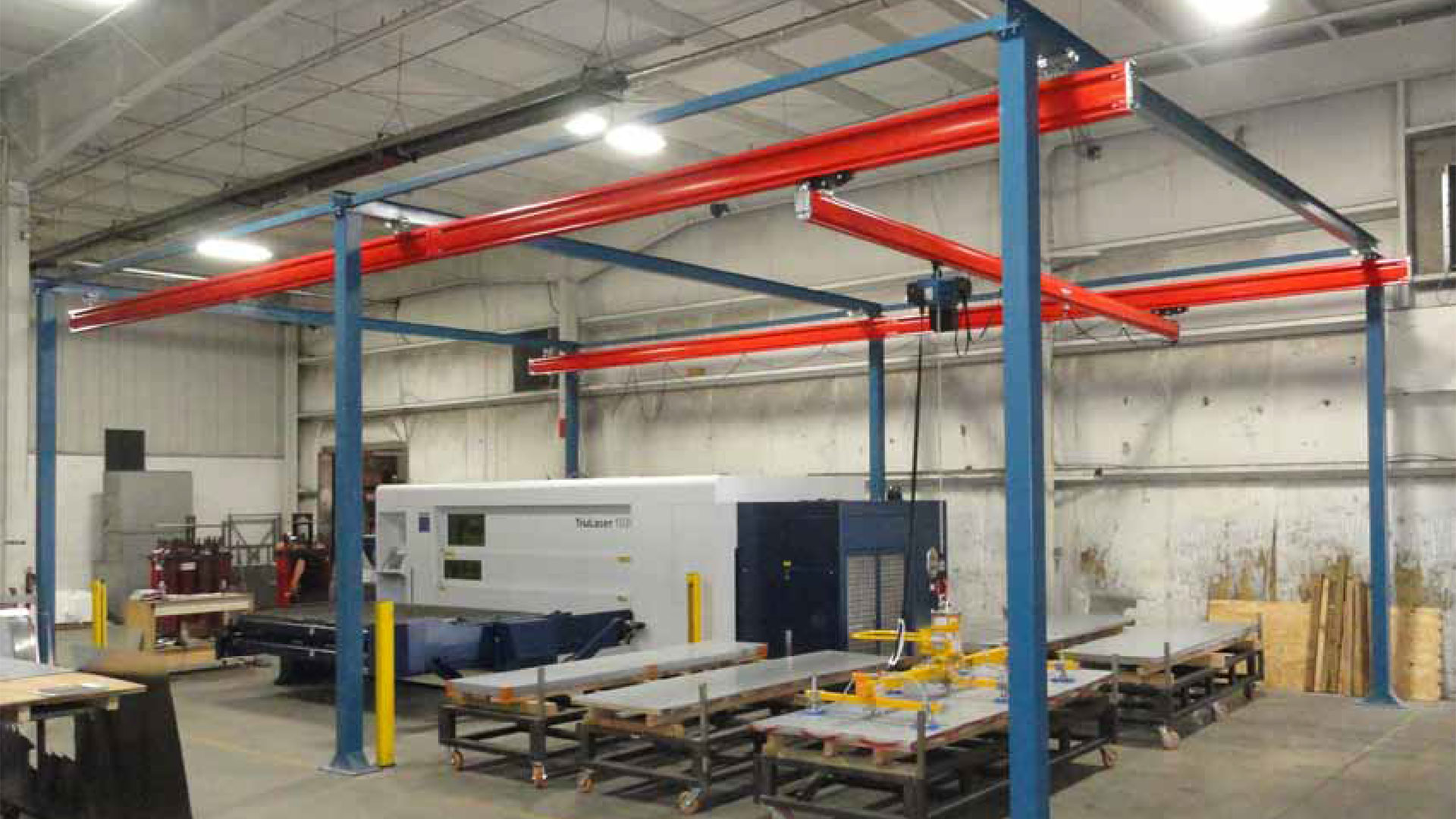 Freestanding Cranes | Workstation Cranes | Demagcranes