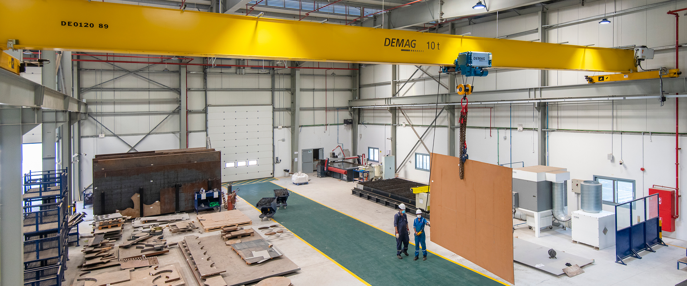 Demag crane equipment in flow production operations | Demagcranes