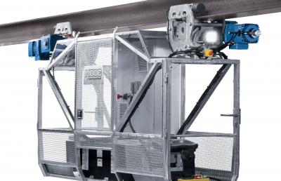 Transfer carriage with battery drive | Demagcranes