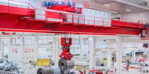 Demag safety control units in helicopter landing platforms | Demagcranes